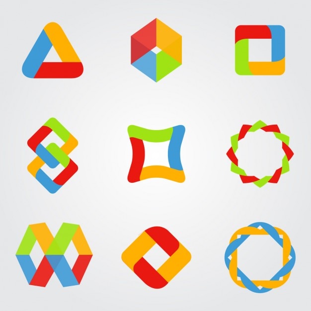 Vibrant Geometric Shapes Collection - Versatile Design Elements | Jiffy ...
