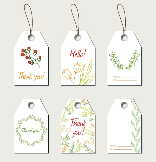 Charming Floral Gift Tags with Heartfelt Sentiments | Jiffy Designs