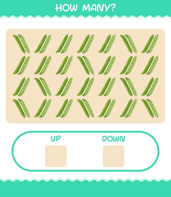 Counting Tasty Green Beans in the Image | Jiffy Designs