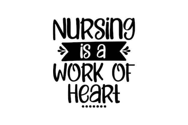 Inspiring Handwritten Text Celebrating the Caring Spirit of Nursing ...