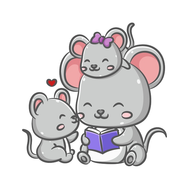 Adorable Mouse Siblings Sharing a Heartwarming Moment | Jiffy Designs