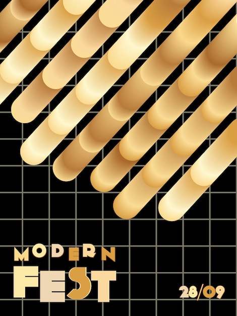 Captivating Diagonal Stripes: A Modern Fest Celebration | Jiffy Designs