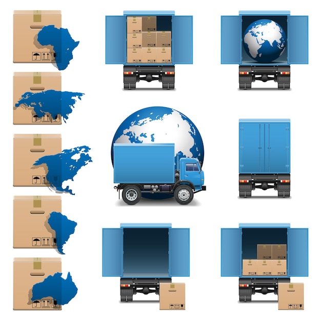 Global Shipping and Logistics: Connecting the World Through Cardboard ...