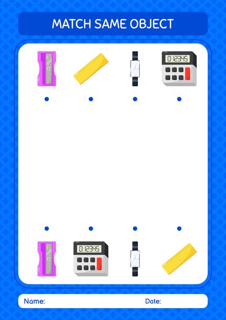 Matching Everyday Objects in a Fun Visual Game | Jiffy Designs