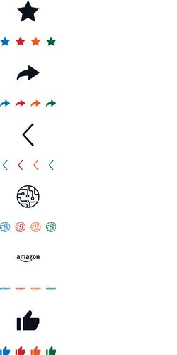 Amazon Icon Vector | Jiffy Designs
