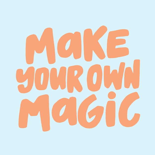 Vibrant Handwritten Lettering with Uplifting Message | Jiffy Designs