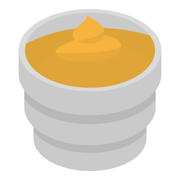 Vibrant Mustard Condiment in Stacked Container | Jiffy Designs