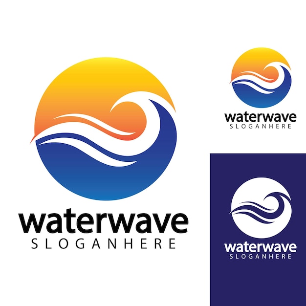 Vibrant Waterwave Logo: Capturing the Essence of Nature | Jiffy Designs