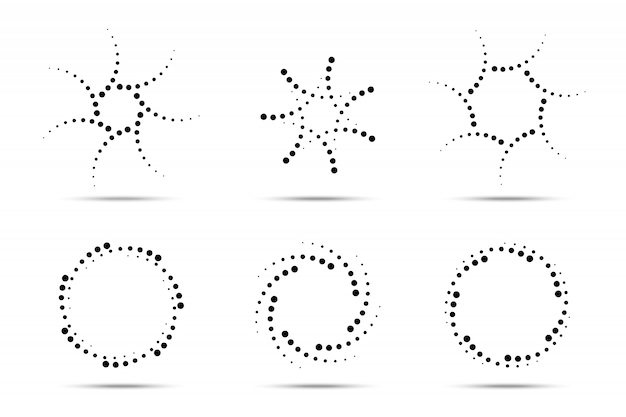 Radiant Dot Formations: Captivating Celestial Patterns in Black and ...
