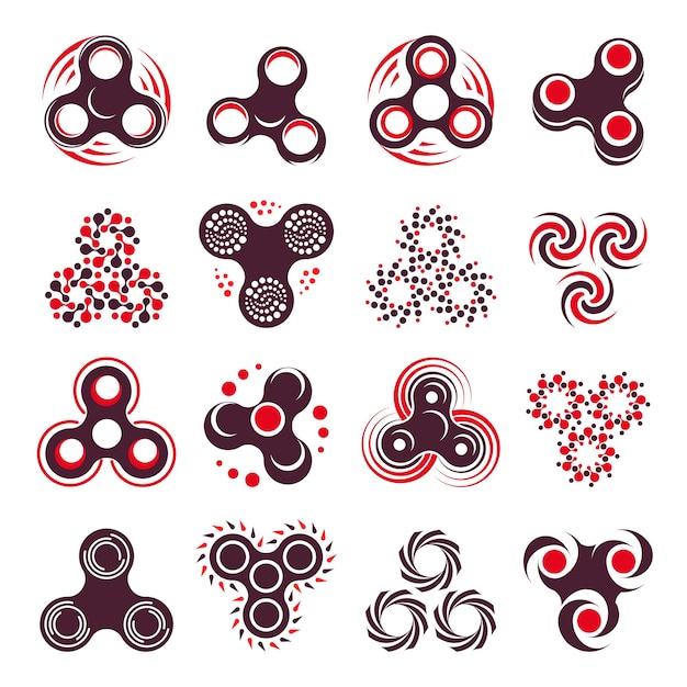 Vibrant Fidget Spinner Collection with Intricate Designs | Jiffy Designs