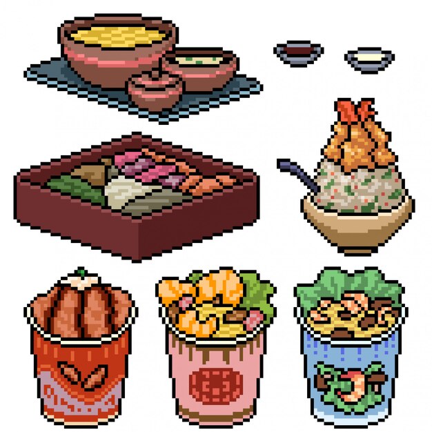 Delectable Pixel Cuisine: A Savory Culinary Delight | Jiffy Designs