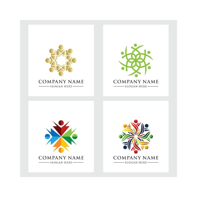 Vibrant Geometric Symbols Representing Diverse Community | Jiffy Designs