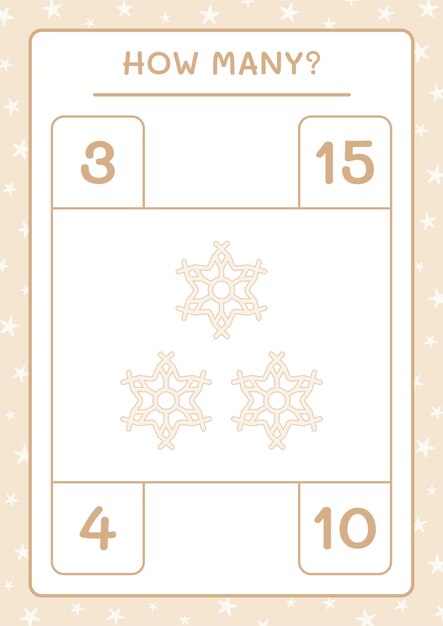 Counting Whimsical Snowflakes for a Winter Wonderland | Jiffy Designs