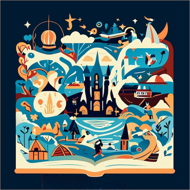 Enchanting Storybook Landscape: A Whimsical Adventure Awaits | Jiffy ...