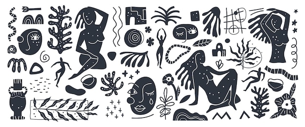 Eclectic Collection of Abstract Shapes and Motifs | Jiffy Designs
