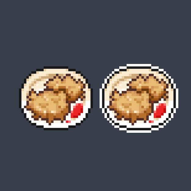 Delightful Pixel Art Chicken Dishes | Jiffy Designs