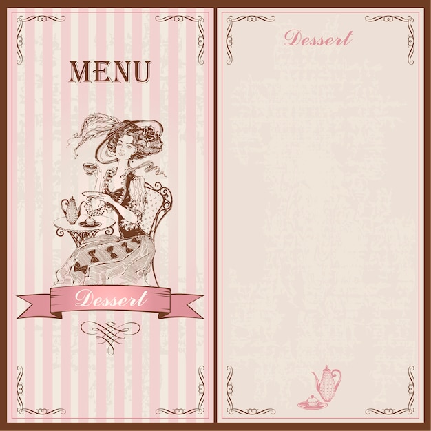 Elegant Vintage Mushroom Menu Design with Floral Accents | Jiffy Designs