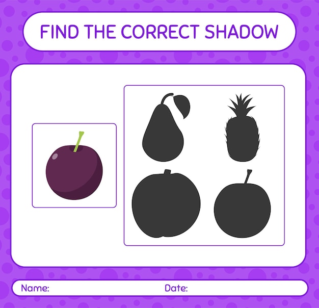 Vibrant Fruit Silhouettes: Matching the Shadows | Jiffy Designs