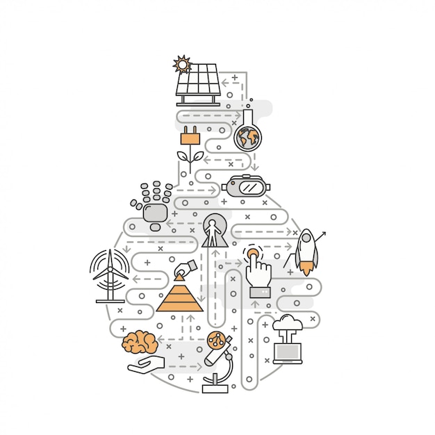 Captivating Collage of Eclectic Icons and Symbols | Jiffy Designs