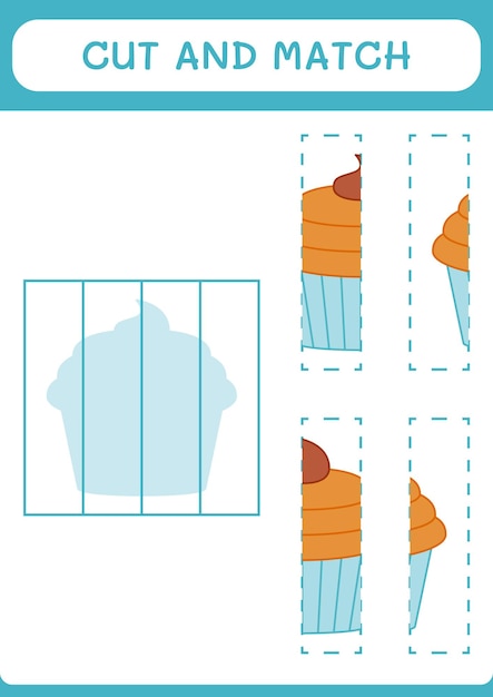 Whimsical Cut-and-Match Ice Cream Cone Game | Jiffy Designs