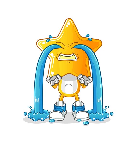 Cheerful Celestial Star Character in Vibrant Cartoon Style | Jiffy Designs