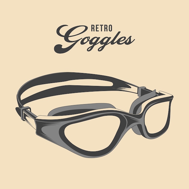 Vintage-Inspired Retro Goggles with Sleek Design | Jiffy Designs