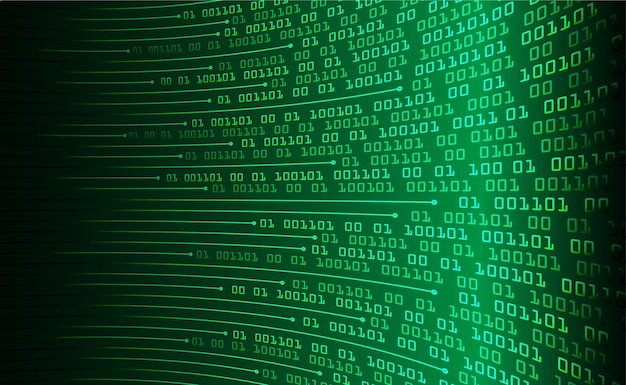 Captivating Digital Binary Backdrop with Vibrant Hues | Jiffy Designs