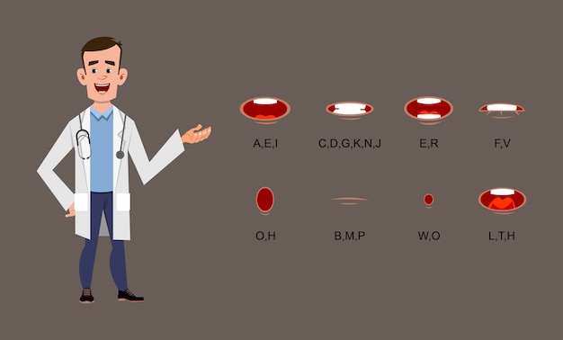 A Friendly Doctor Explaining Medical Abbreviations and Symbols | Jiffy ...
