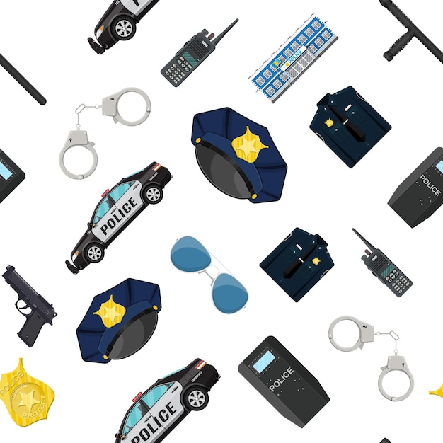 Vibrant Collection of Iconic Police Gear and Accessories | Jiffy Designs