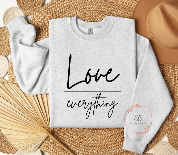 Love Over Everything Svg, Love Svg, Faith Svg, Positive Svg, Good Vibes ...