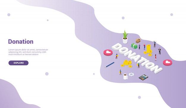 Vibrant Donation Landscape with Diverse Charitable Symbols | Jiffy Designs
