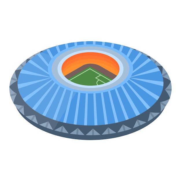 Vibrant Circular Sports Stadium with Lush Field | Jiffy Designs