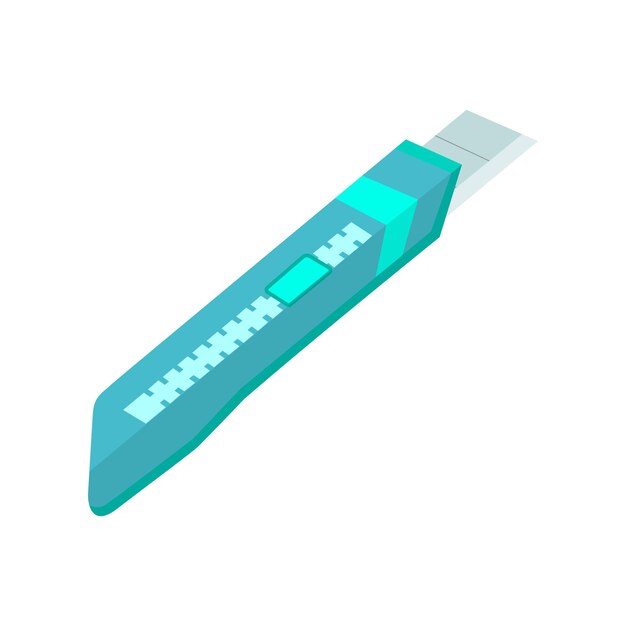 Cutter hardware icon Flat illustration of cutter hardware vector icon ...