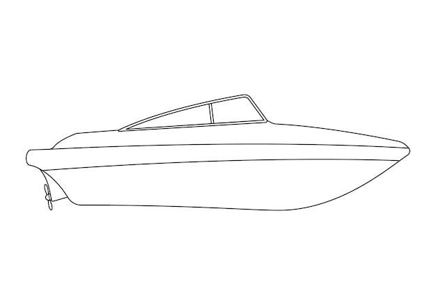 Sleek and Streamlined Speedboat Design | Jiffy Designs
