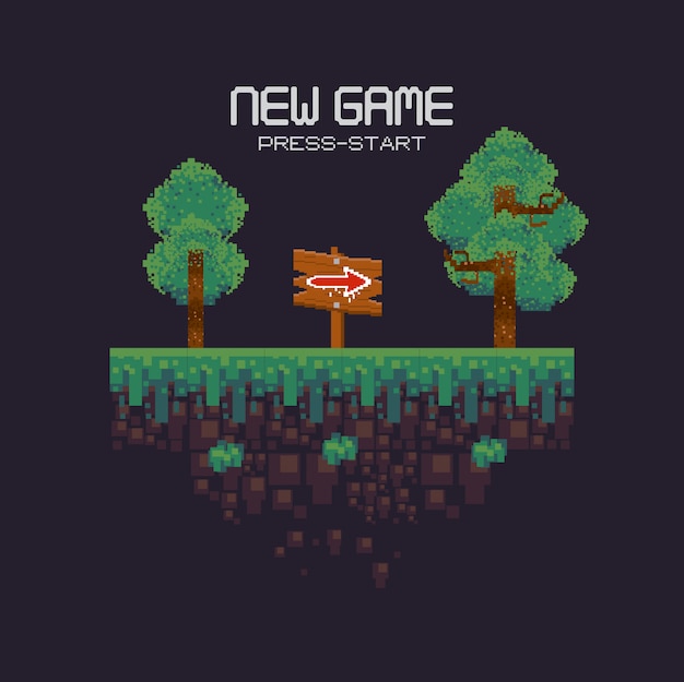 Retro Adventure Awaits: New Game Press-Start | Jiffy Designs