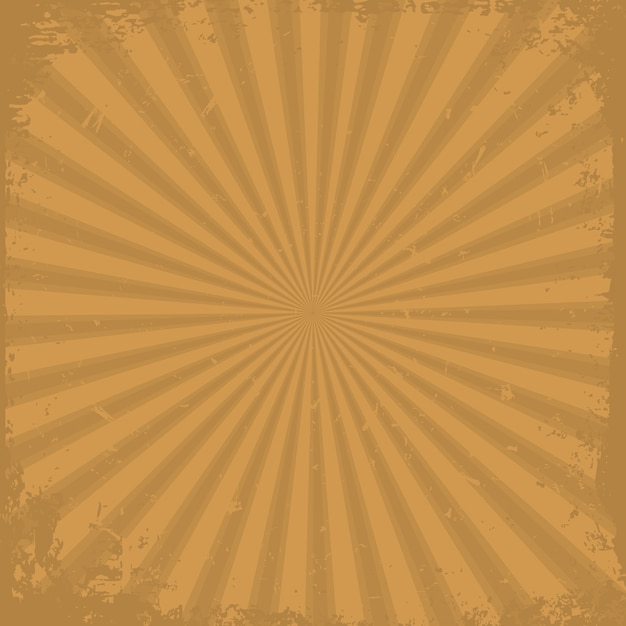 Radiant Vintage Sunburst Pattern on Aged Parchment | Jiffy Designs