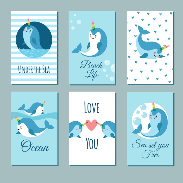 Whimsical Nautical Illustrations Featuring Lovable Sea Creatures ...