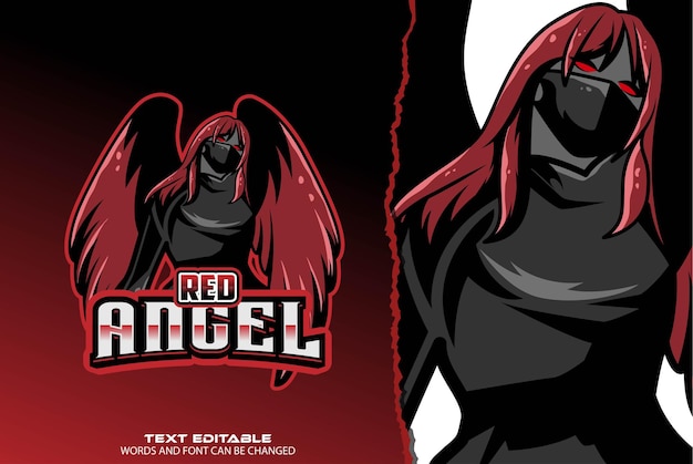 Fierce and Formidable: The Red Angel Emblem | Jiffy Designs