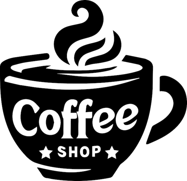 Iconic Coffee Shop Logo with Steaming Mug | Jiffy Designs