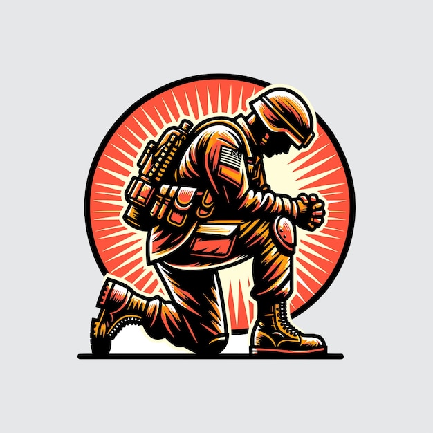Heroic Astronaut Braving the Cosmic Frontier | Jiffy Designs