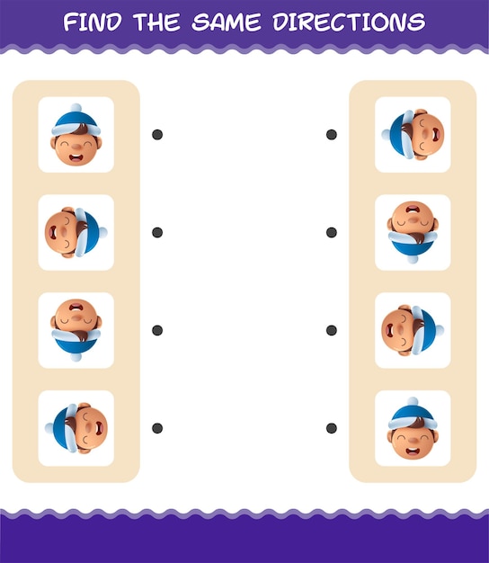 Matching Facial Expressions and Directions in Playful Illustration ...