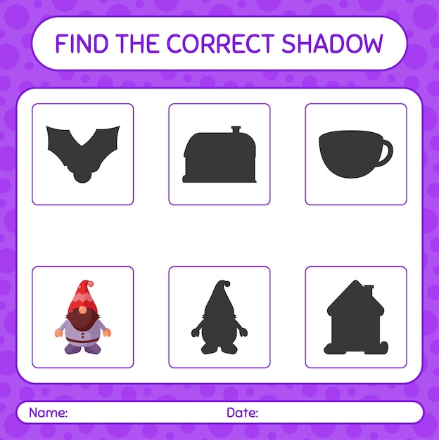 Matching Silhouettes: Discover the Correct Shadow | Jiffy Designs