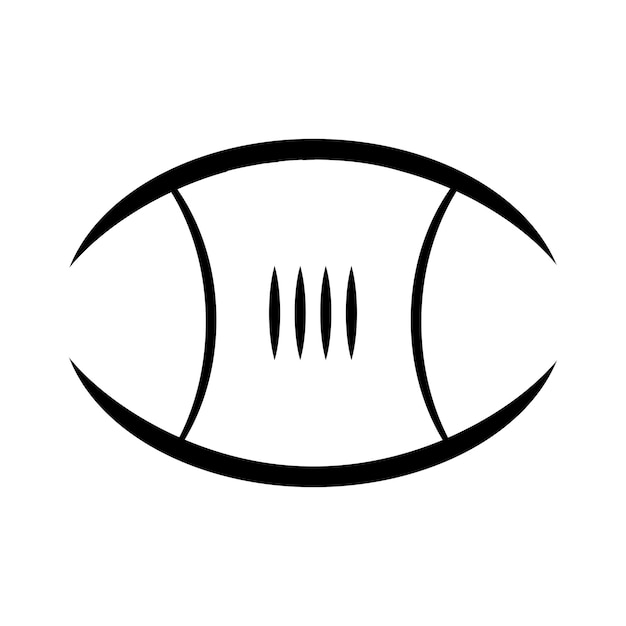 Sleek and Stylized Football Emblem | Jiffy Designs