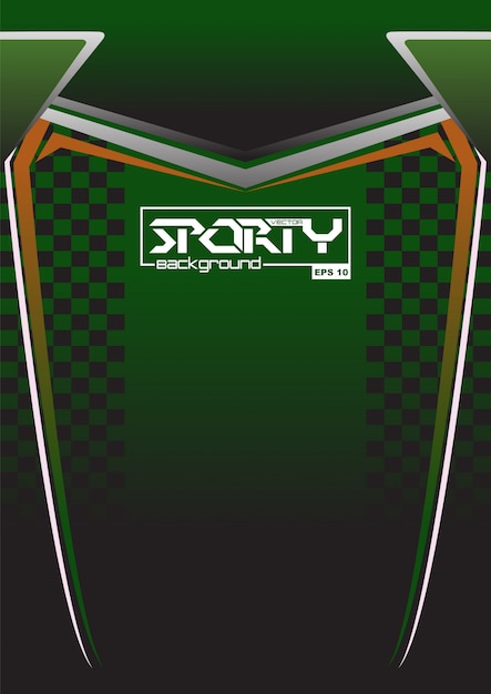 Vibrant Sporty Checkered Jersey Design | Jiffy Designs