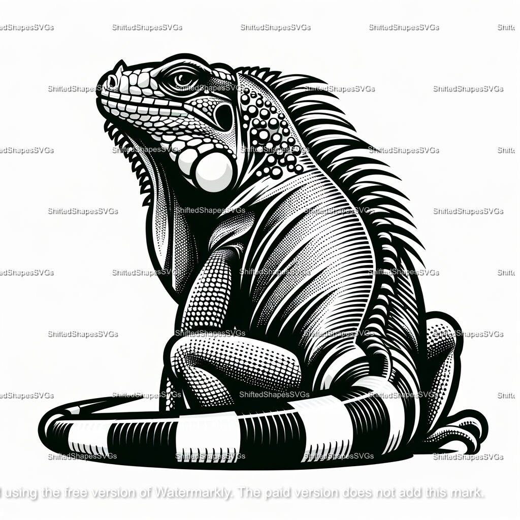 Green Iguana SVG bundle | Jiffy Designs