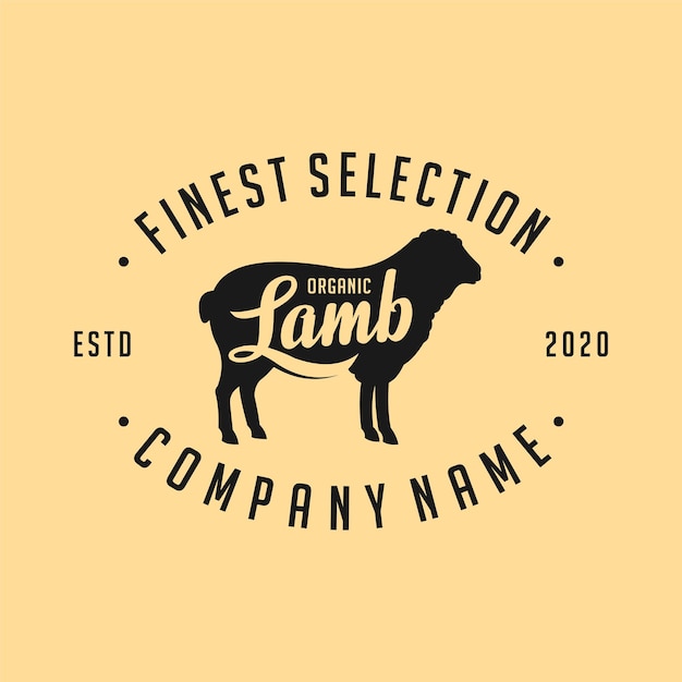 Organic Lamb Company's Finest Selection Emblem | Jiffy Designs