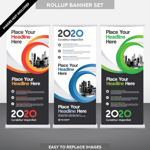 Vibrant City Skyline Banners for 2020 Events | Jiffy Designs
