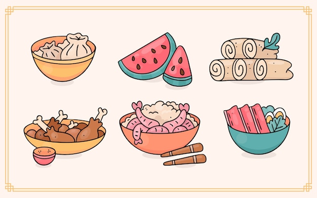 Delightful Doodles of Delectable Delicacies and Delightful Decorations ...