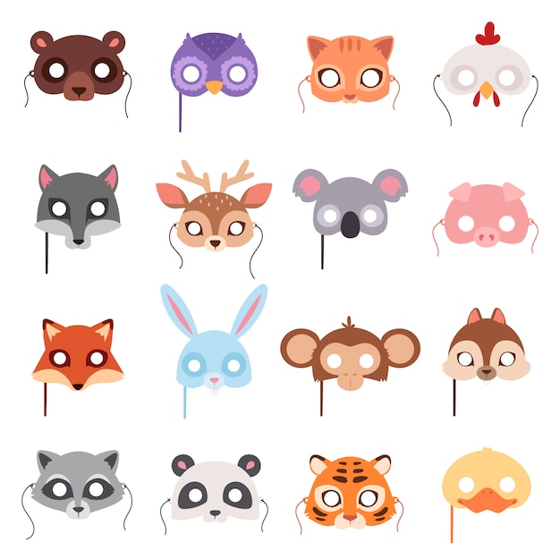 Vibrant Animal Masks: A Fun and Whimsical Collection | Jiffy Designs