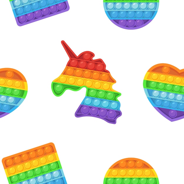 Vibrant Fidget Toy Patterns: Pops of Color and Shapes | Jiffy Designs